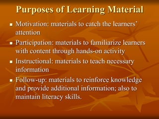 Conducting Material Evaluation | PPT