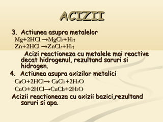 Material facilitator acizii | PPT