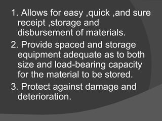 Material flow by sharon | PPT