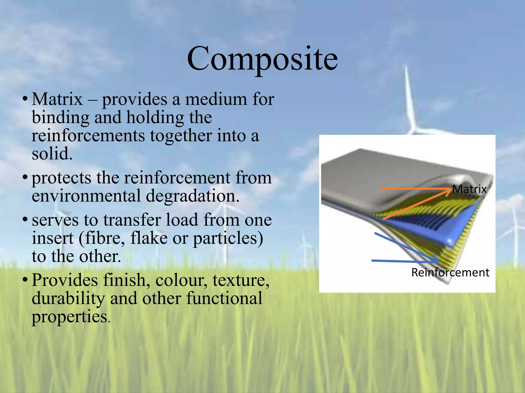 Material for wind turbine | PPTX
