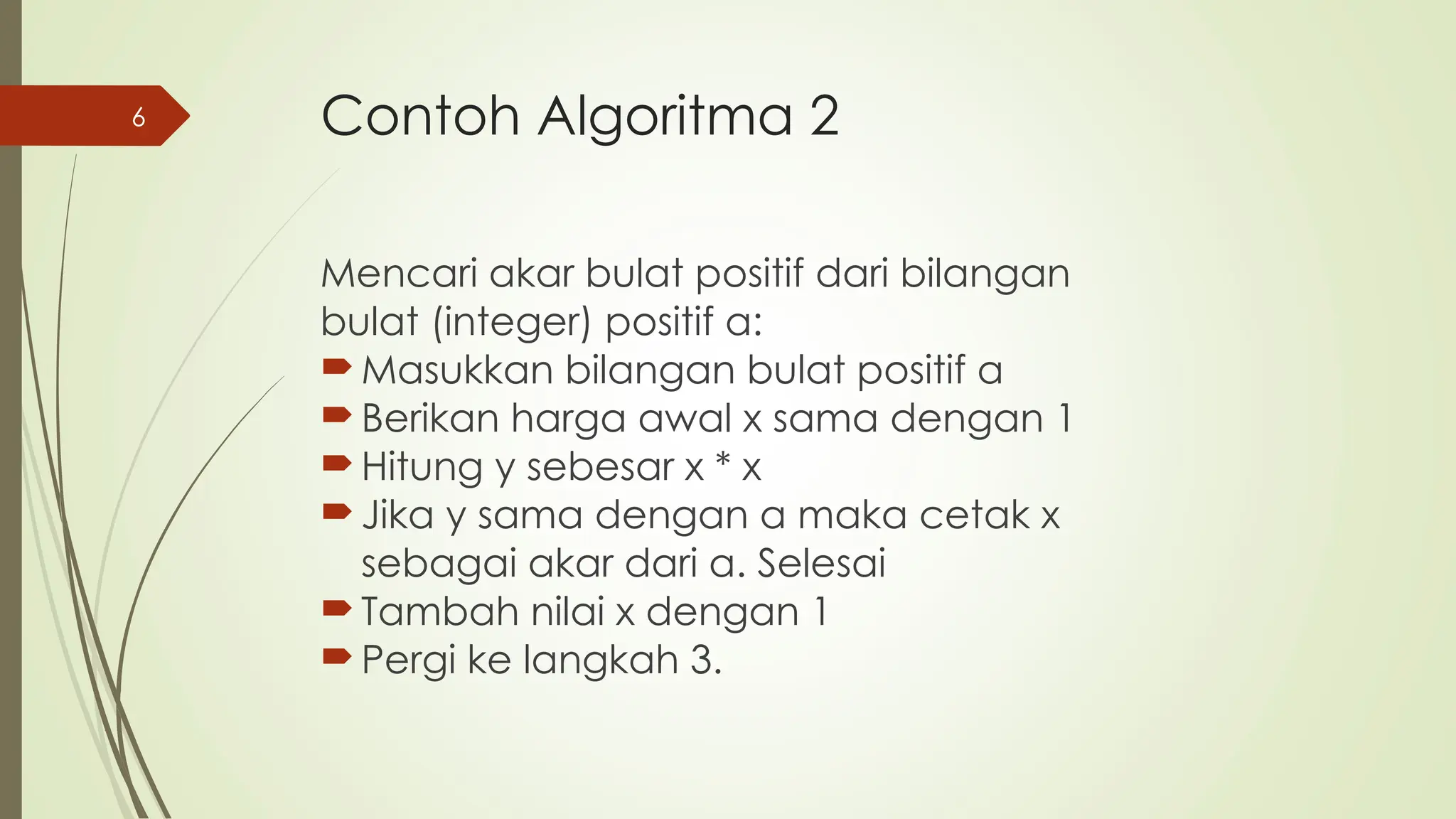 Materi Informatikaalgoritma Dan Flowchartppt