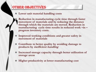 Material handling | PPTX