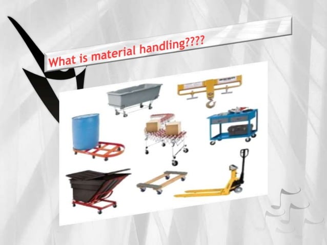 Material handling | PPTX