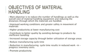 Material handling | PPTX