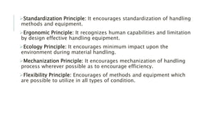Material handling | PPTX