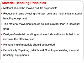 Material handling | PPTX