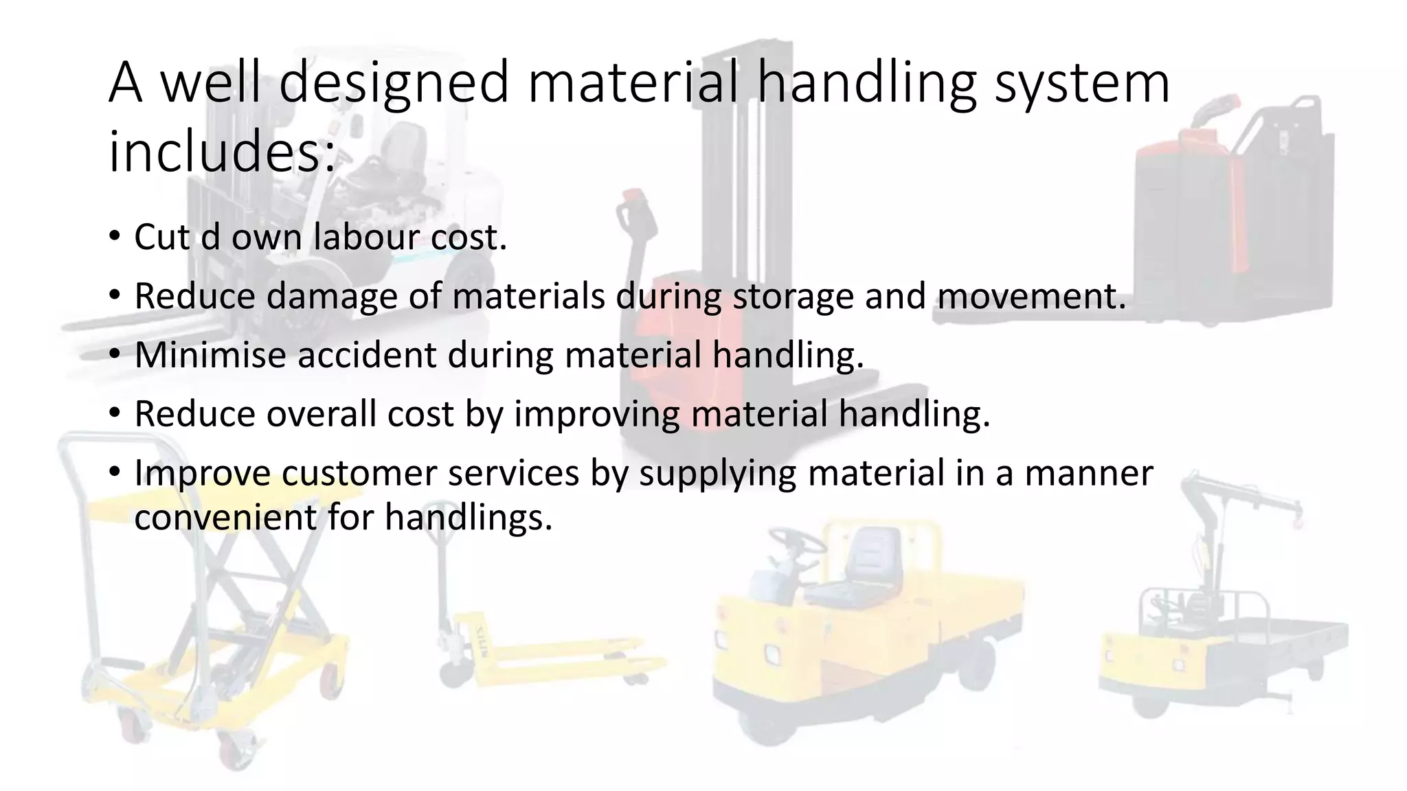 Material handling | PPTX