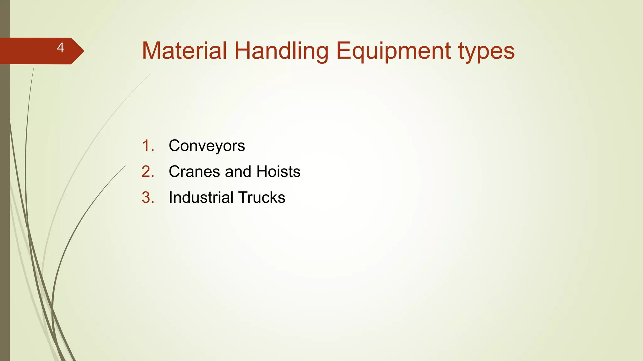 Material handling | PPT