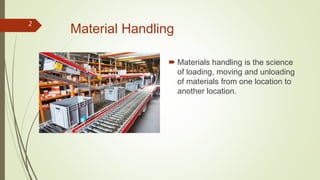 Material handling | PPT