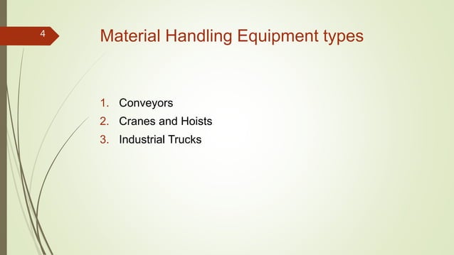 Material handling | PPT