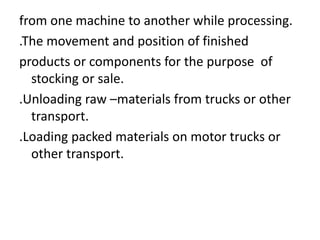 Material Handling for mechanical engineering.pptx