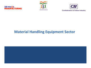 Material handling and equipment | PPTX