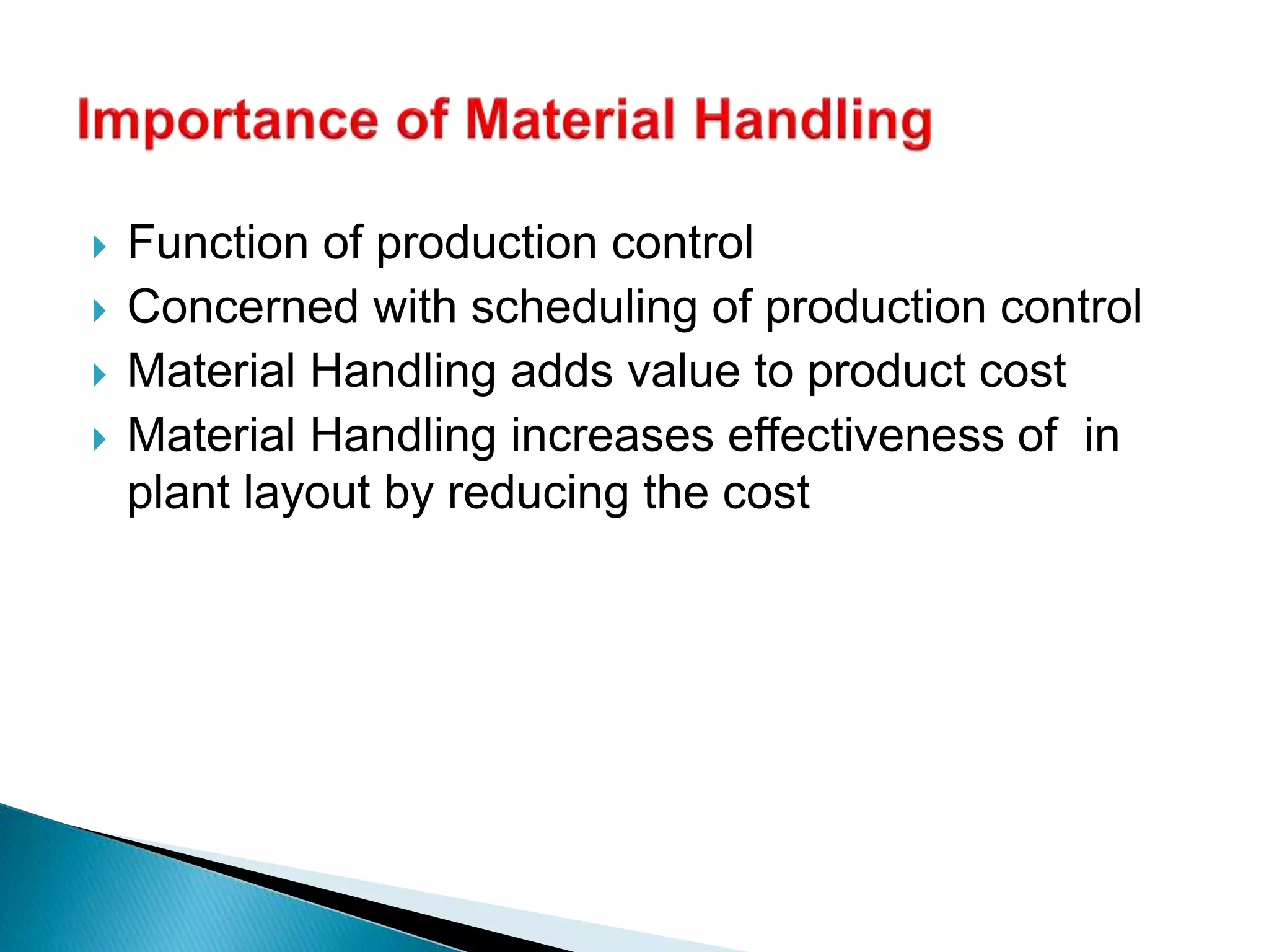 Material handling hajare k p | PPTX