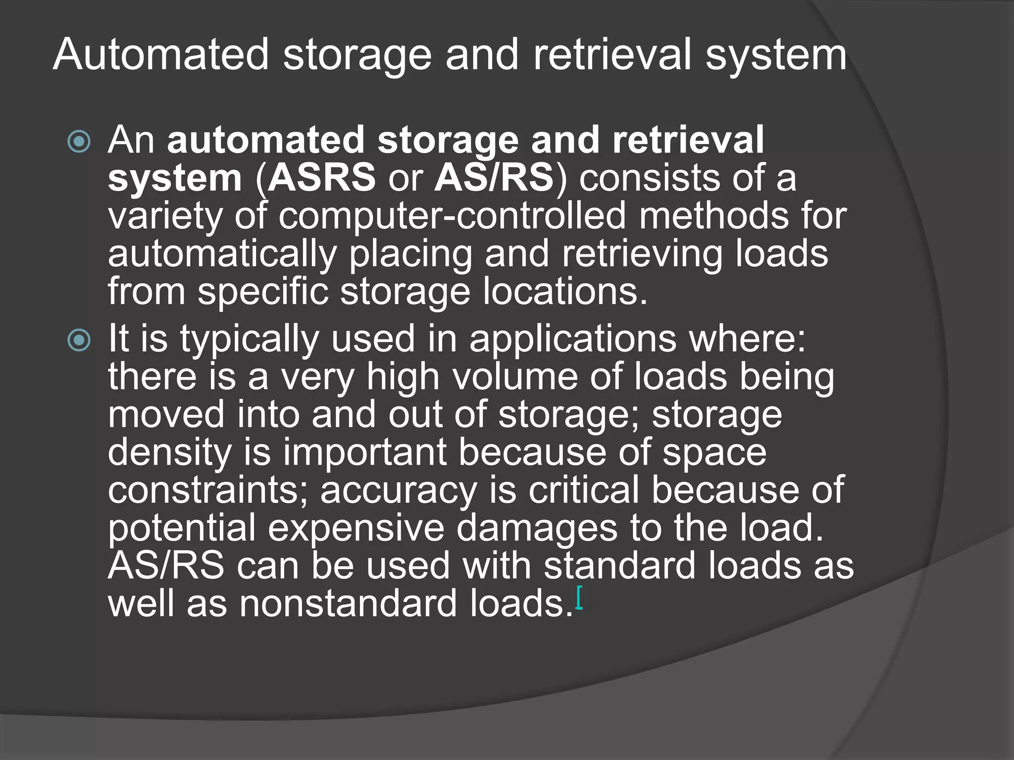 Material handling industry | PPTX