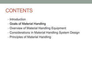 Material handling piyush 12mt07ind006 | PPT