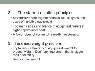 Material handling piyush 12mt07ind006 | PPT