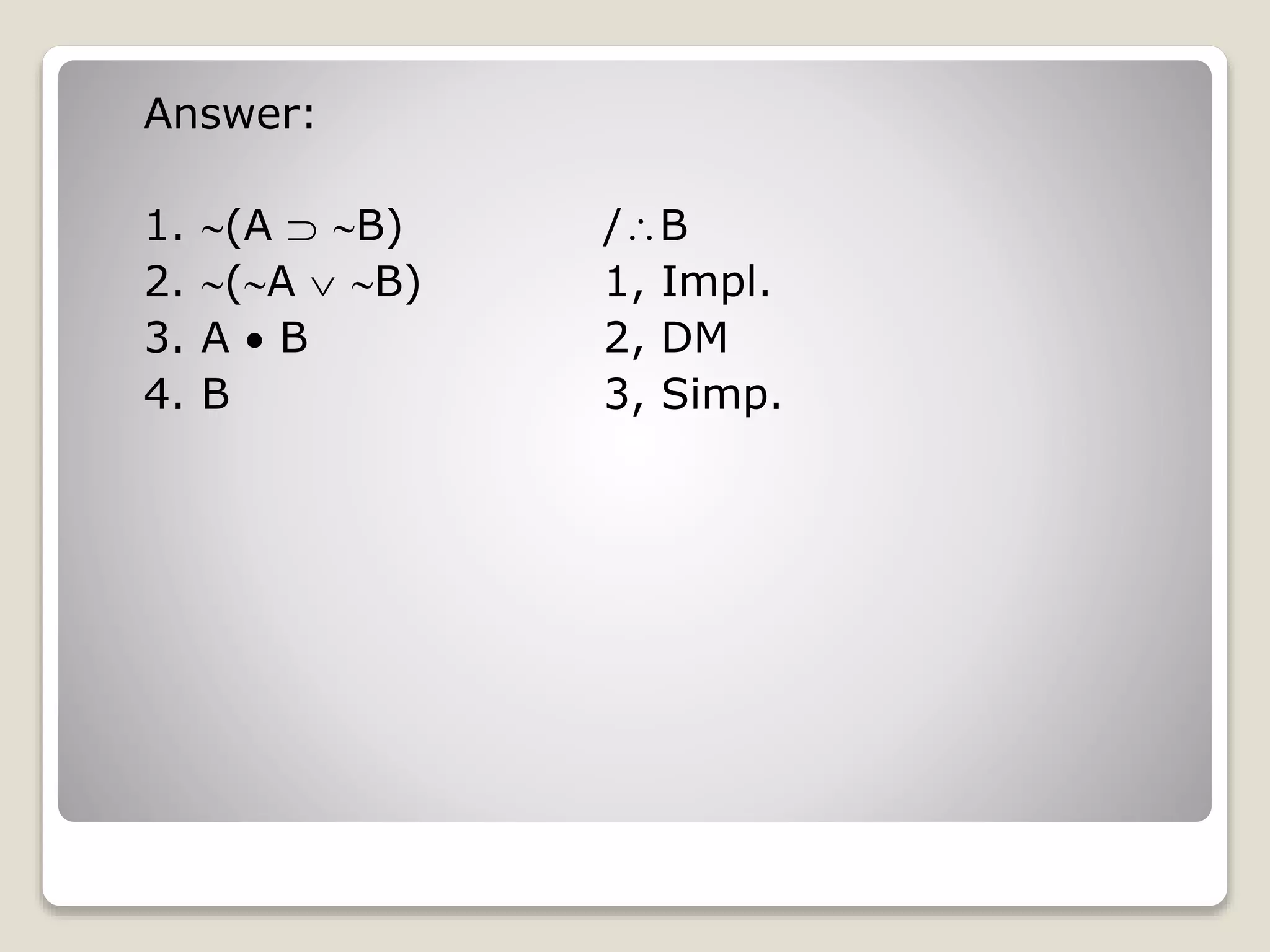 Material implication | PPT