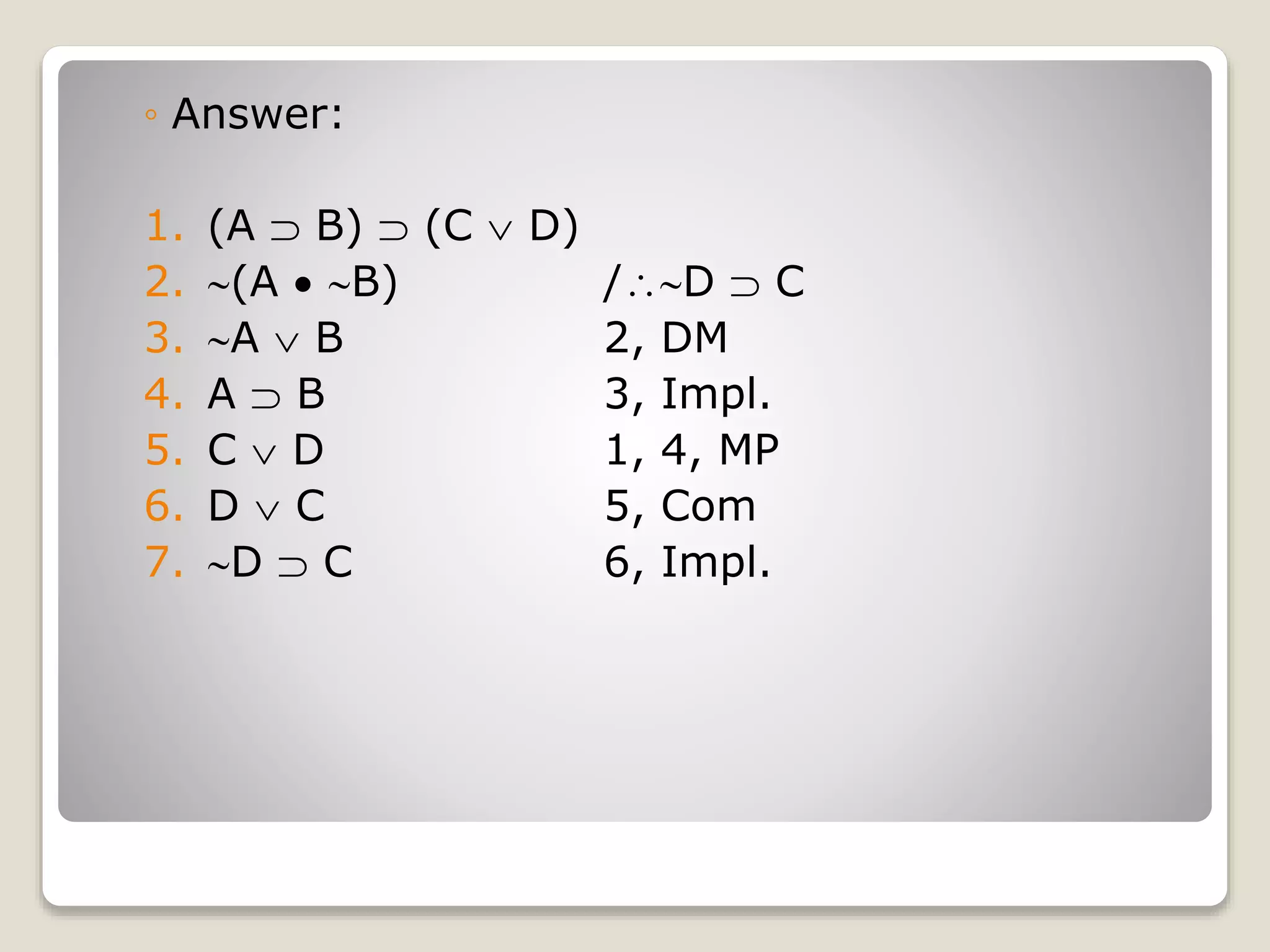 Material implication | PPT