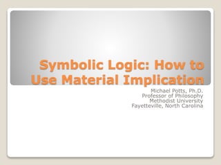 Material implication | PPT