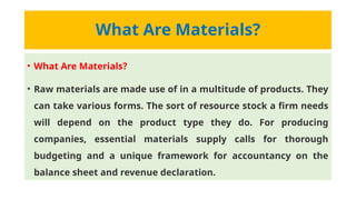 Material&inventory part 1.pptxInventory Management | PPTX