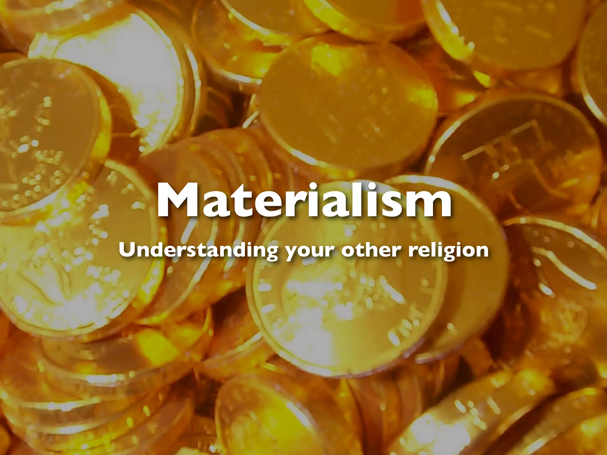 Materialism | PPT