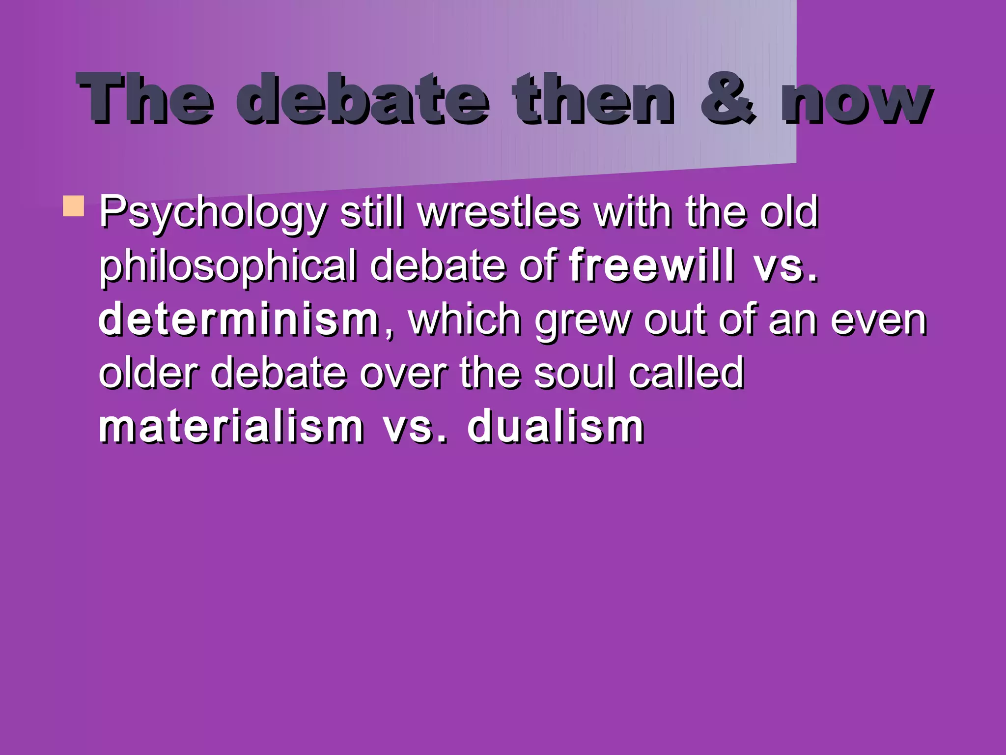 Materialism and dualism | PPT