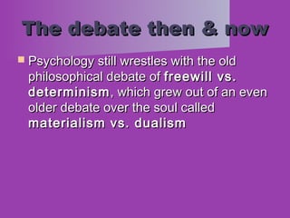Materialism and dualism | PPT