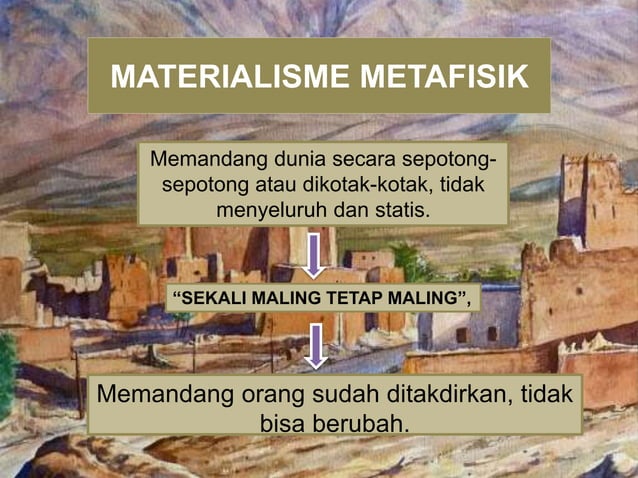 Materialisme | PPTX