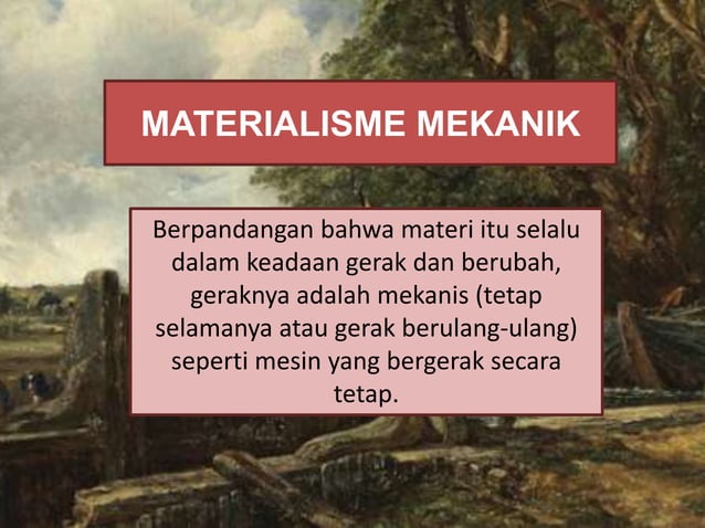 Materialisme | PPTX