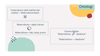 Materialisme dialektika | PPTX