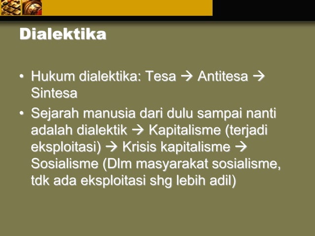 Materialisme historis | PPTX