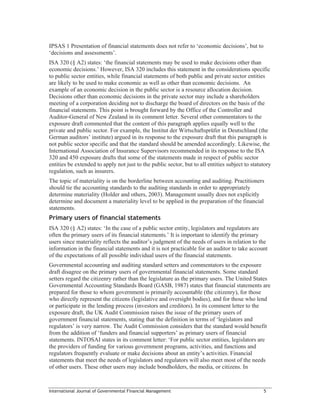 Materiality in government auditing | PDF