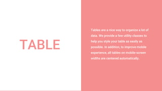 Materialize CSS - A Material Design Framework | PPT