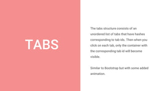 Materialize CSS - A Material Design Framework | PPT