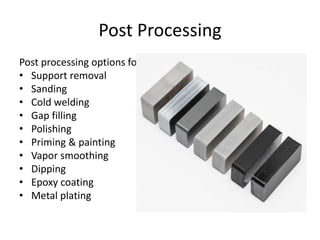 Material Jetting and Material Extrusion.pptx