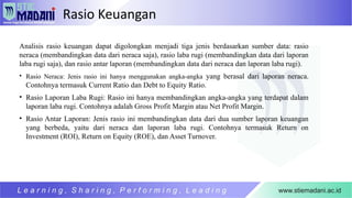 Materi ALK 5 -Analisis Rasio laporan keuangan | PPTX