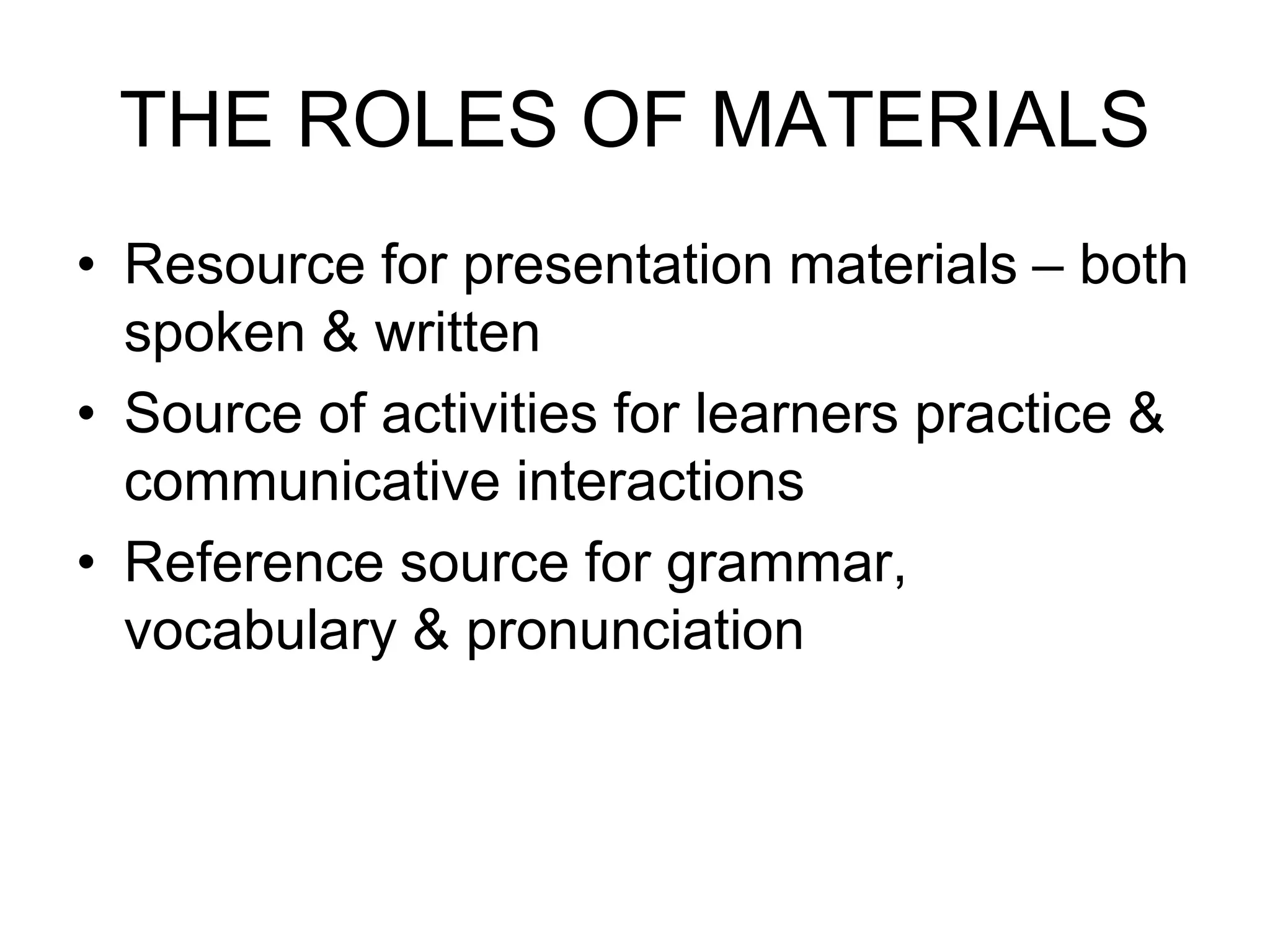 Lecture 2 Materials Development and Adaptation | PPT