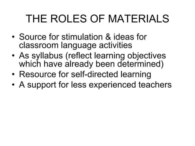 Lecture 2 Materials Development and Adaptation | PPT