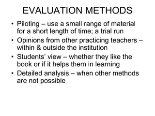 Lecture 4 Materials Development and Adaptation | PPTX