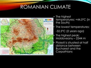 Teaching material about Romanian for the English lesson organised with ...