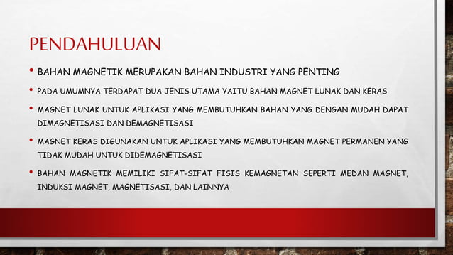 Material magnetik | PPTX