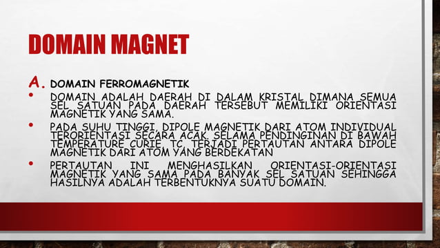 Material magnetik | PPTX