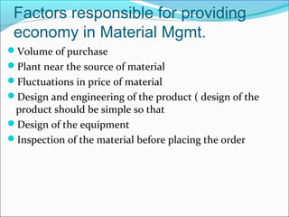 Material management | PPT