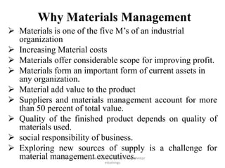 Material management | PPTX