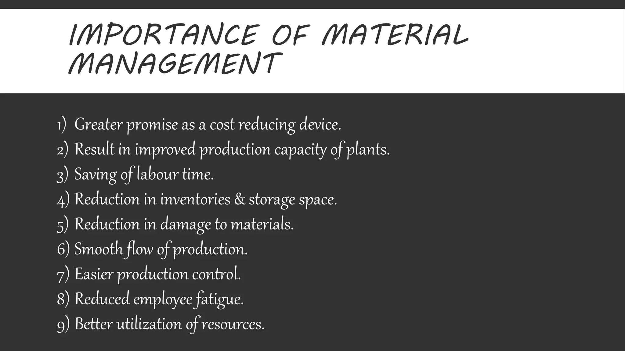 Material Management & Inventory Management | PPTX