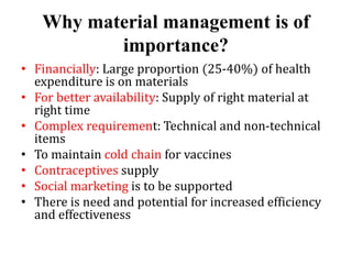 Material management | PPTX