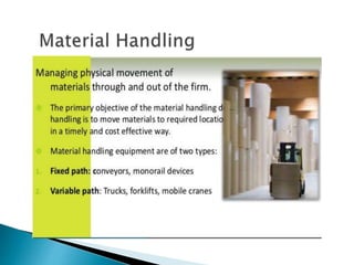 Material management | PPTX