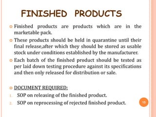 Material management | PPTX