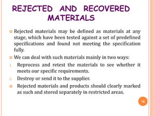 Material management | PPTX
