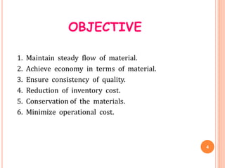 Material management | PPTX